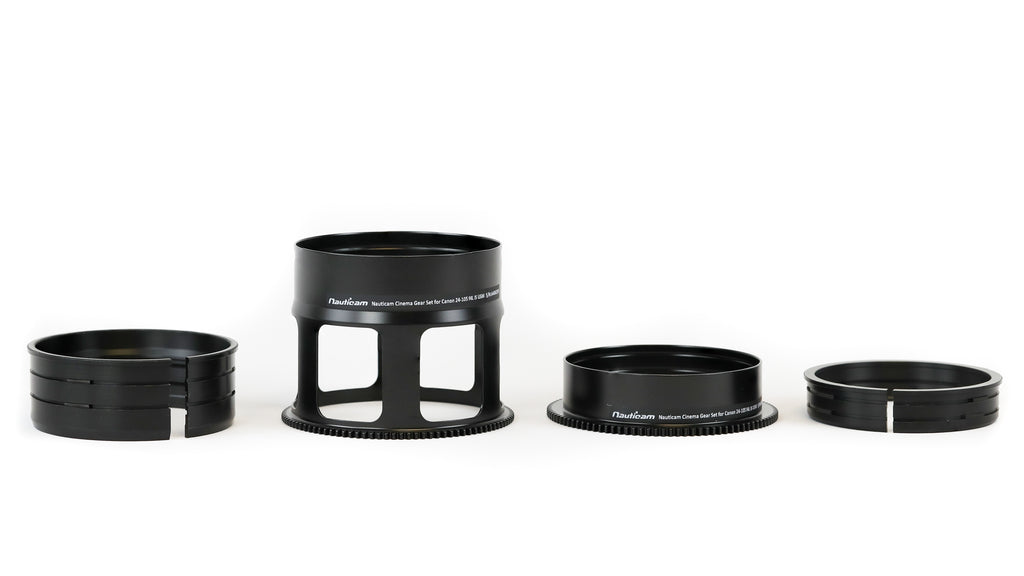 Nauticam Cinema Gear Set for Canon 24-105 f4L IS USM – Reef Photo & Video